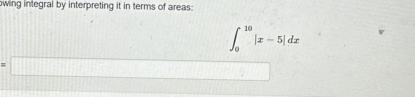 Solved Wing integral by interpreting it in terms of | Chegg.com