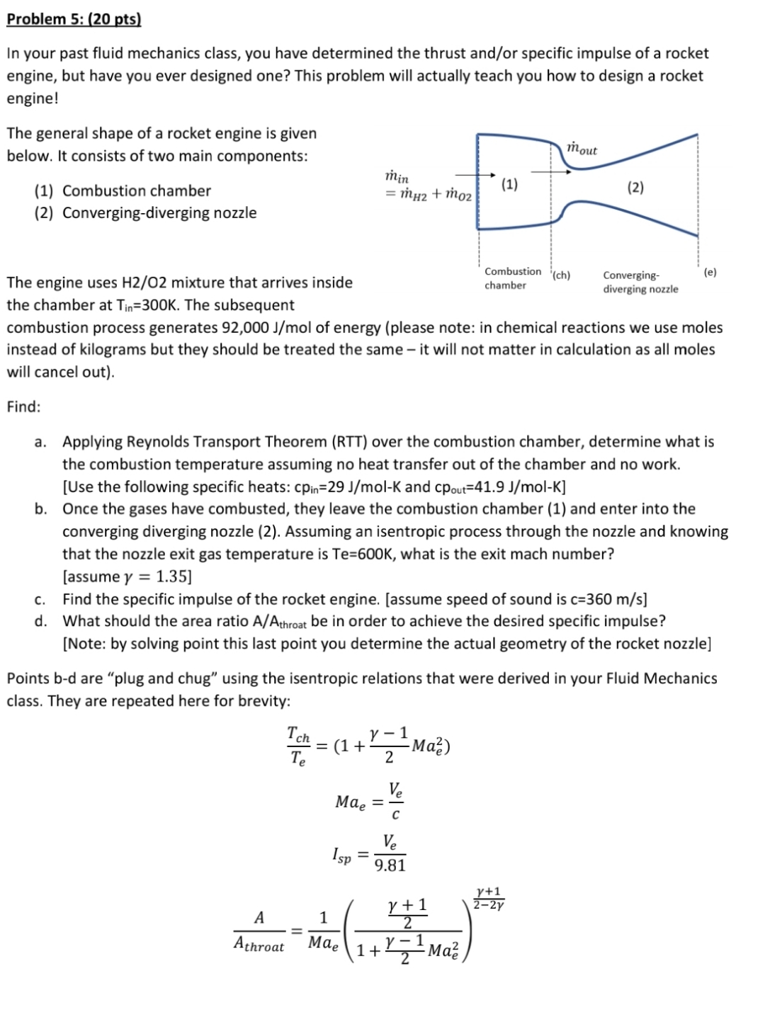 Solved Problem 5: (20 ﻿pts)In your past fluid mechanics | Chegg.com