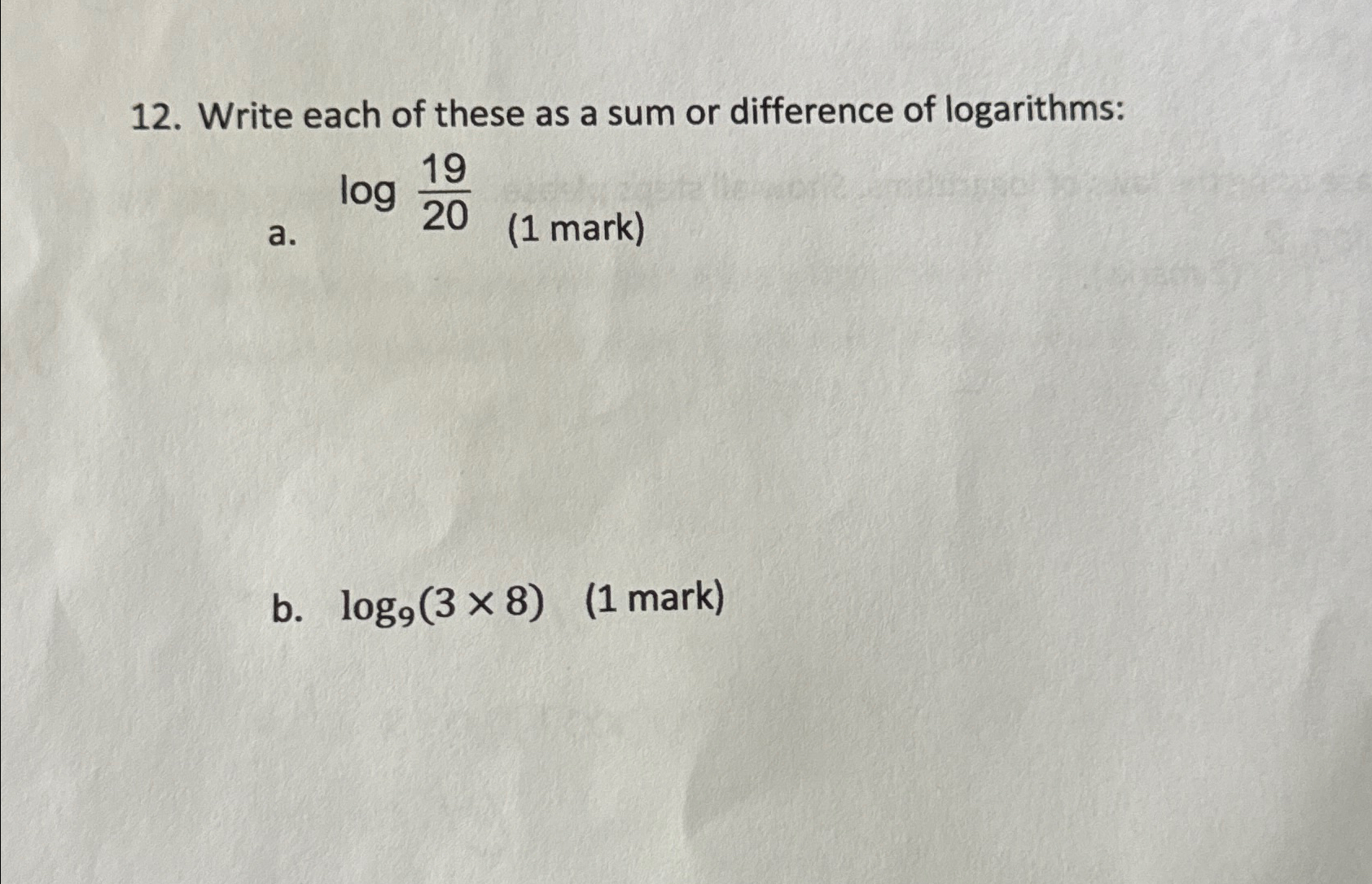 Solved Write each of these as a sum or difference of | Chegg.com