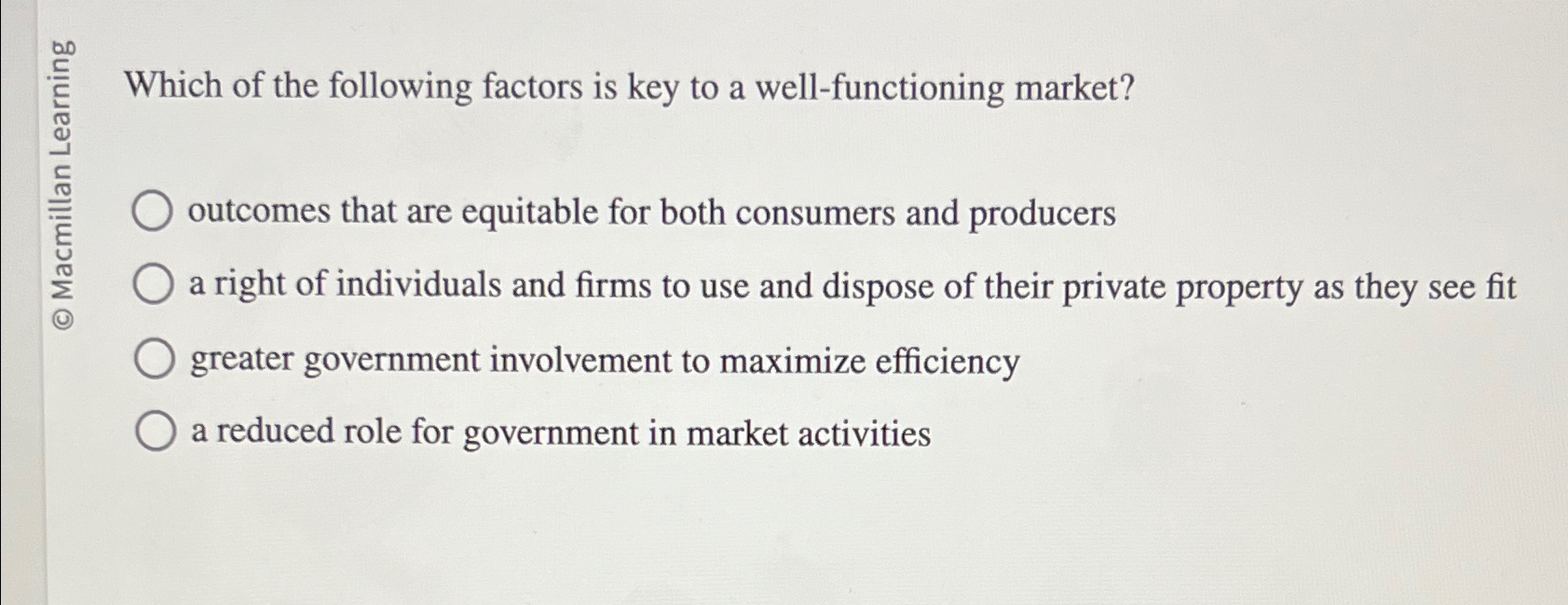 Solved Which of the following factors is key to a | Chegg.com