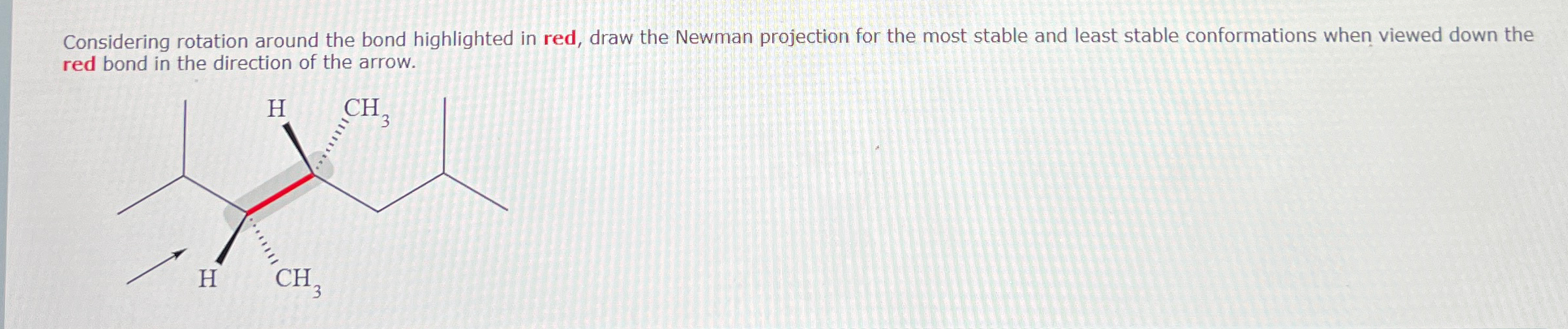 Solved Considering rotation around the bond highlighted in | Chegg.com