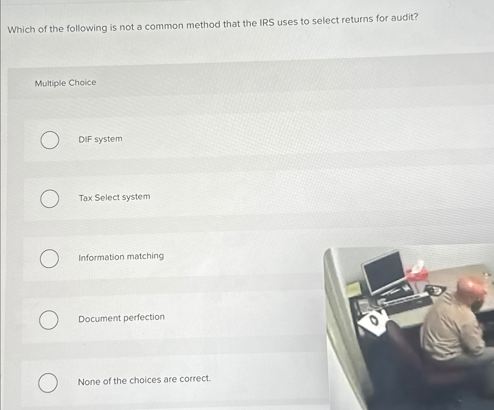 Solved Which of the following is not a common method that | Chegg.com