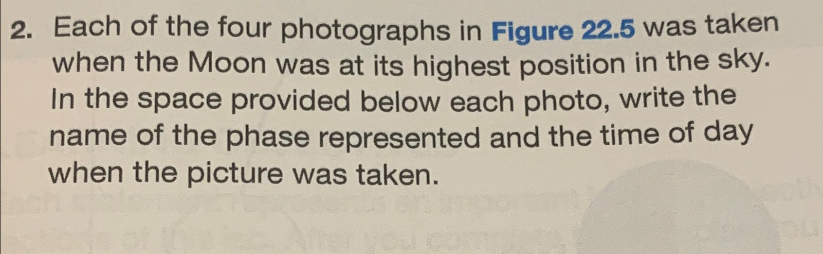 Solved Each of the four photographs in Figure 22.5 ﻿was | Chegg.com