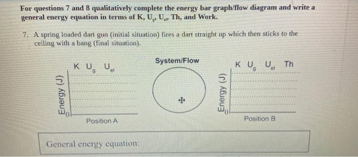 Solved For questions 7 and 8 qualitatively complete the | Chegg.com