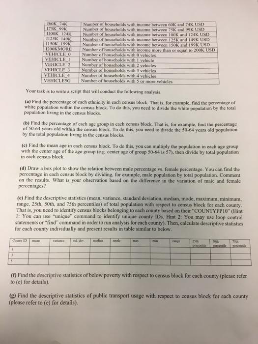 Solved Your task is to wrile a script that will conduct the | Chegg.com