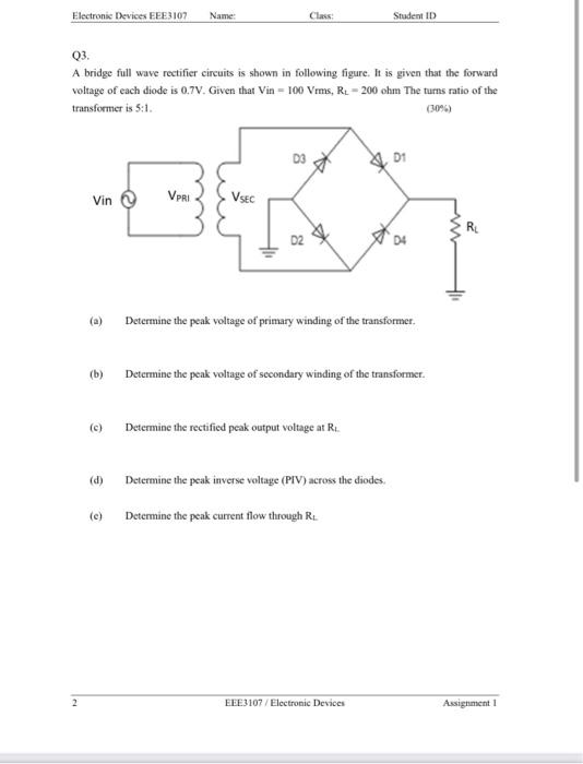Solved Assignment 1 (tofal 100 marks) Q1 (a) State the | Chegg.com