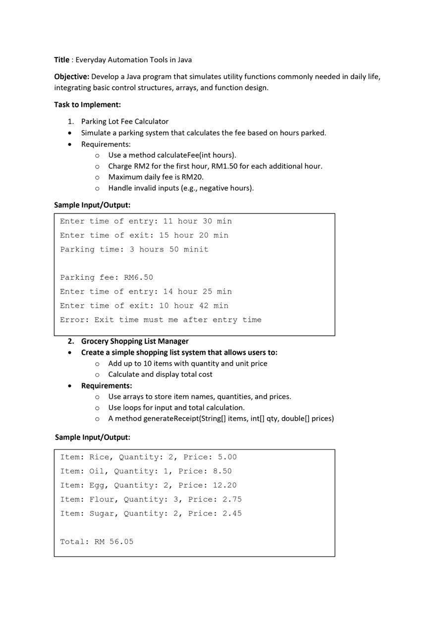 Solved help Title : Everyday Automation Tools in | Chegg.com