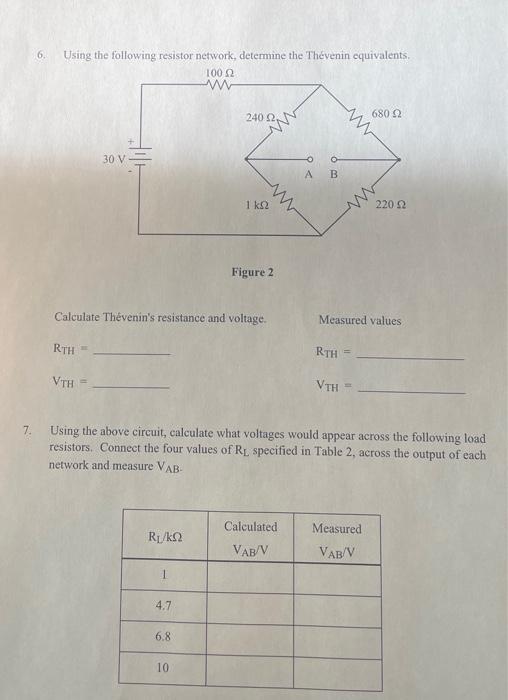 Solved 2. Using the above circuit, calculate what voltages | Chegg.com