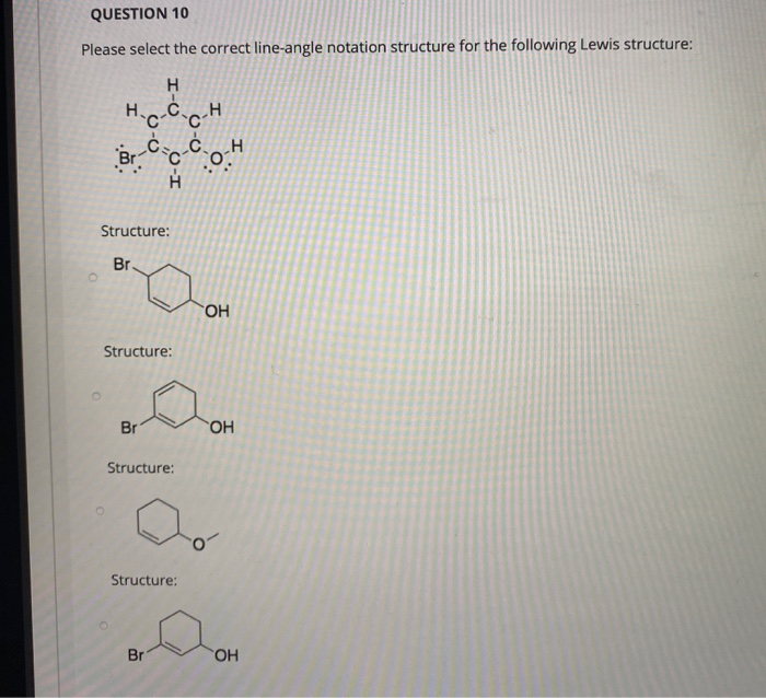 Solved QUESTION 10 Please select the correct line-angle | Chegg.com