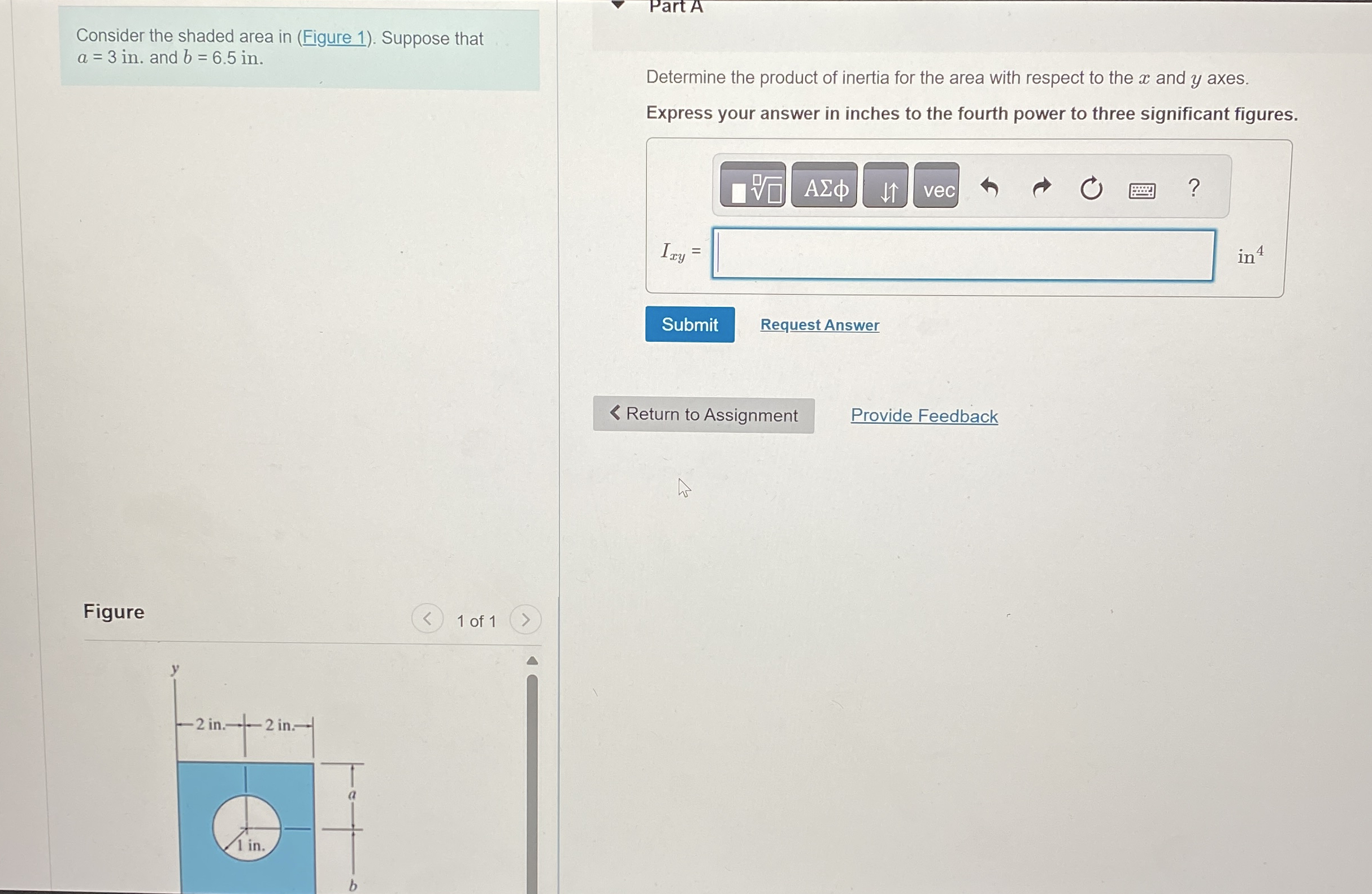 Solved Consider the shaded area in (Figure 1). ﻿Suppose that | Chegg.com
