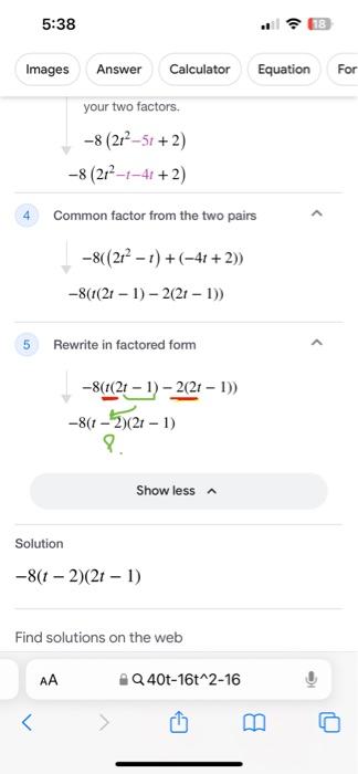 Solved first of all chegg expert doesnt know 80-64=16? and | Chegg.com