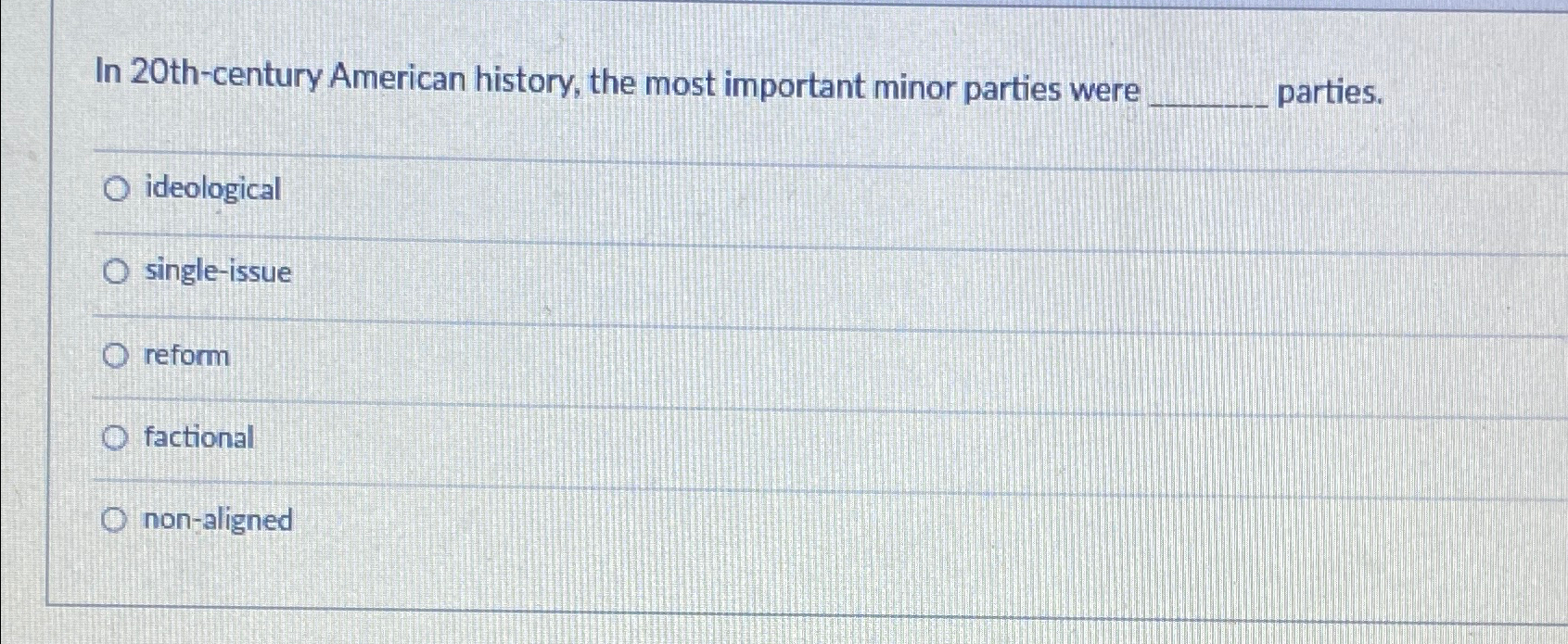 Solved In 20th-century American history, the most important | Chegg.com