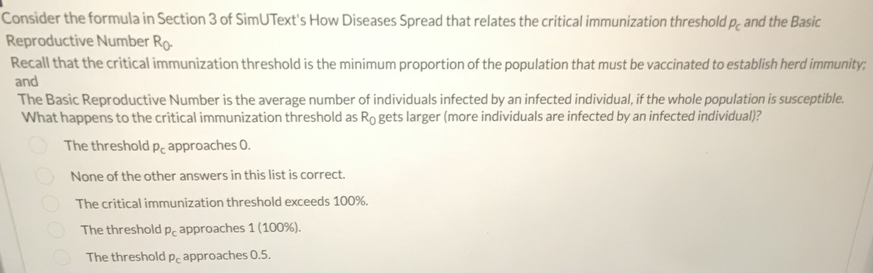 Solved Consider the formula in Section 3 ﻿of SimUText's How | Chegg.com