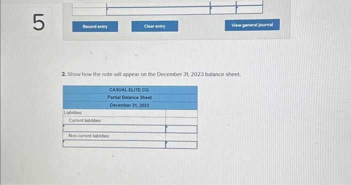 Solved Journal entry worksheet \begin{tabular}{|l|l|} \hline | Chegg.com