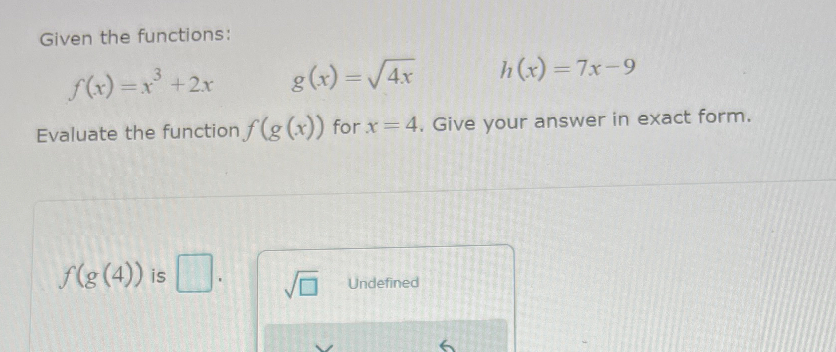 Solved Given the | Chegg.com