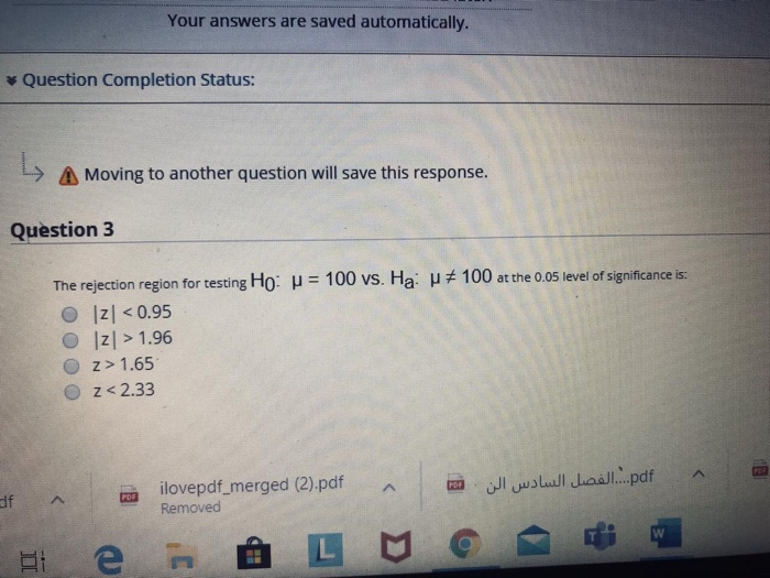 Solved Your answers are saved automatically. * Question | Chegg.com