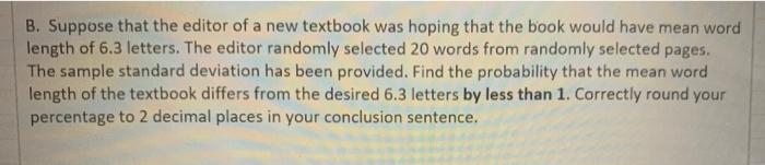 Solved Sample Mean (x-bar) Expected Mean (mu) Sample Stand. | Chegg.com