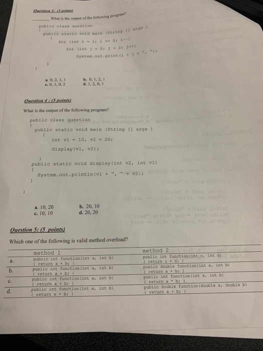 Solved Questions Puble Class Question A Publie Statie Vold R 