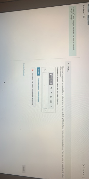 Solved Chapter 17 assignment Problem 17.20 11 of 21 A-30 | Chegg.com