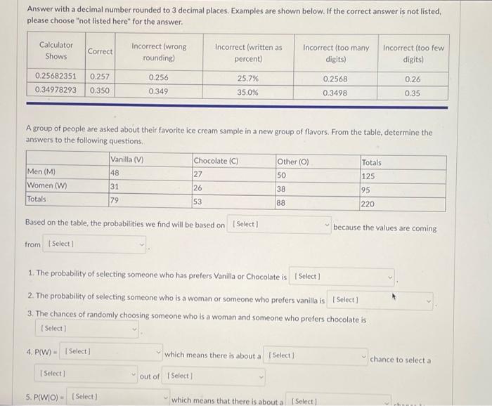 Solved Answer with a decimal number rounded to 3 decimal | Chegg.com
