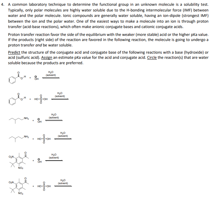 4. ﻿A common laboratory technique to determine the | Chegg.com