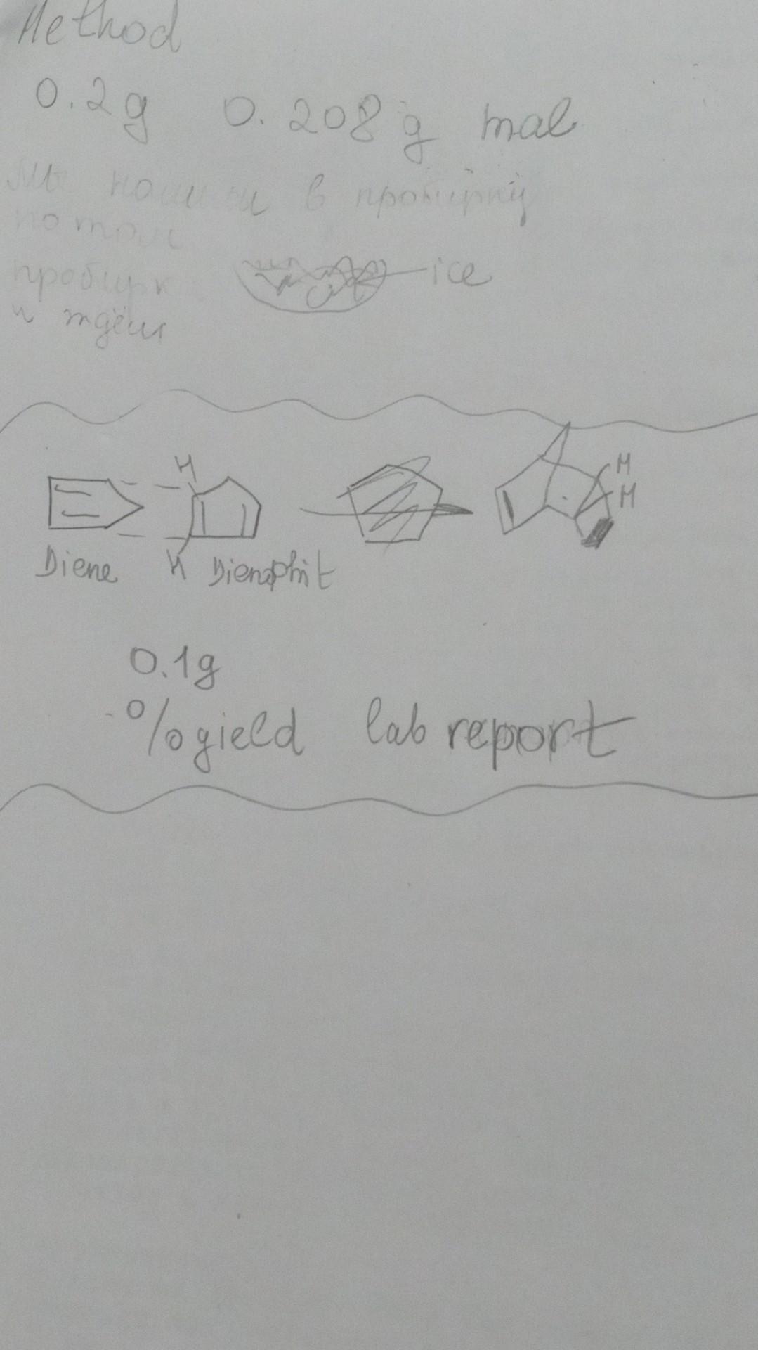 He thod 0.2 g0.208 g mal be have a be rhosyinay | Chegg.com