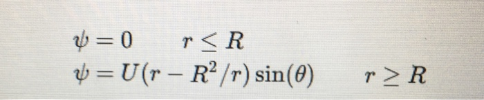 Solved Exercise 9. Contour plot for flow around a cylinder | Chegg.com