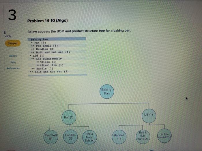 Solved 4 Homework Seved Problem 14-10 (Algo) Below appears | Chegg.com Solved 4 Homework Seved Problem 14-10 (Algo) Below appears | Chegg.com
