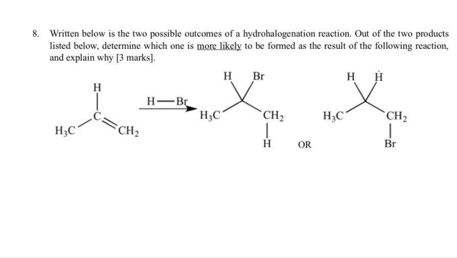 Solved Written below is the two possible outcomes of a | Chegg.com