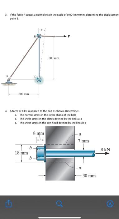 Solved 1. The force applied at E causes the level to rotate | Chegg.com