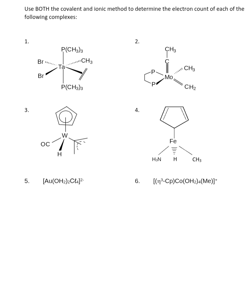Use BOTH the covalent and ionic method to determine | Chegg.com