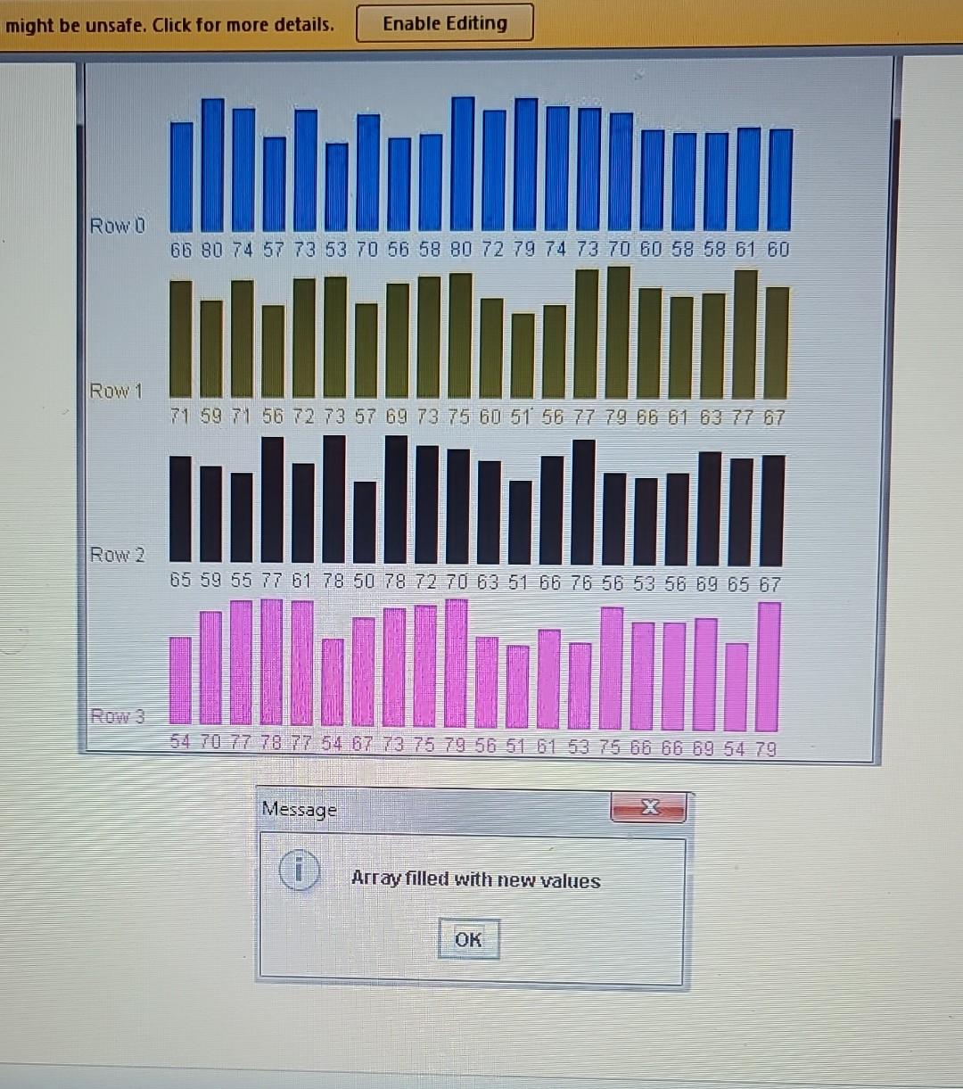 Animation of Multidimensional Programming Activity | Chegg.com