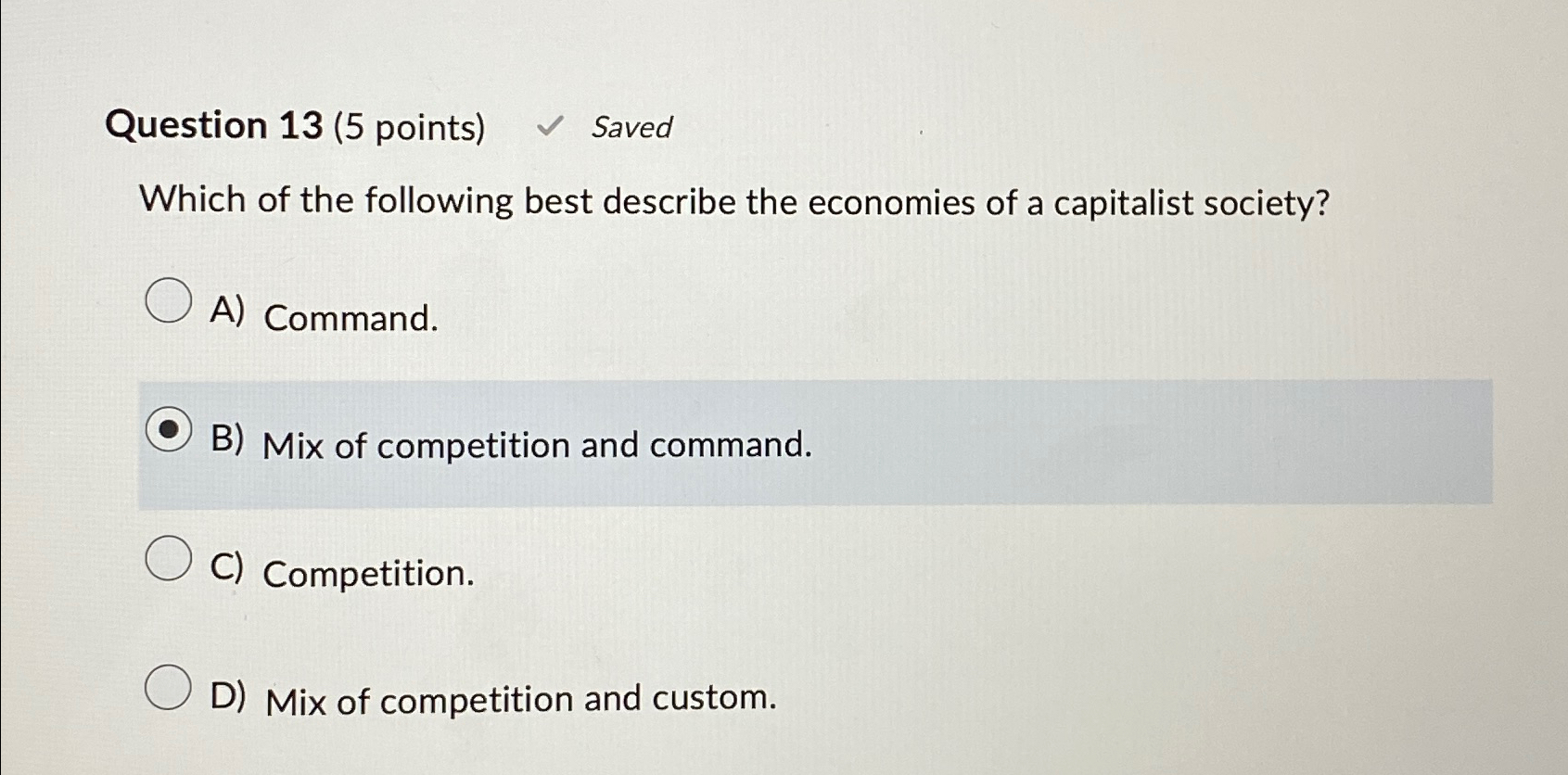 Solved Question 13 (5 points) SavedWhich of the following | Chegg.com Solved Question 13 (5 points) SavedWhich of the following | Chegg.com