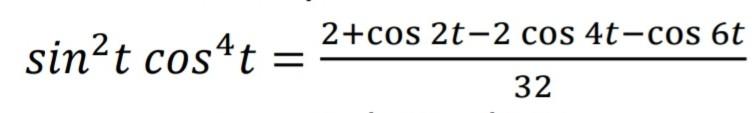 Solved 2+cos 2t-2 cos 4t-cos 6t sin?t cos4t 32 | Chegg.com