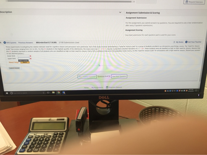 Solved con Description Assignment Submission & Scoring | Chegg.com