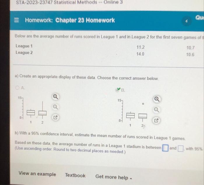 Solved STA-2023-23747 Statistical Methods - Online 3 Qu | Chegg.com