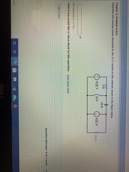 Solved Chapter 9 Problem 9026 Determine The Average Power 8805
