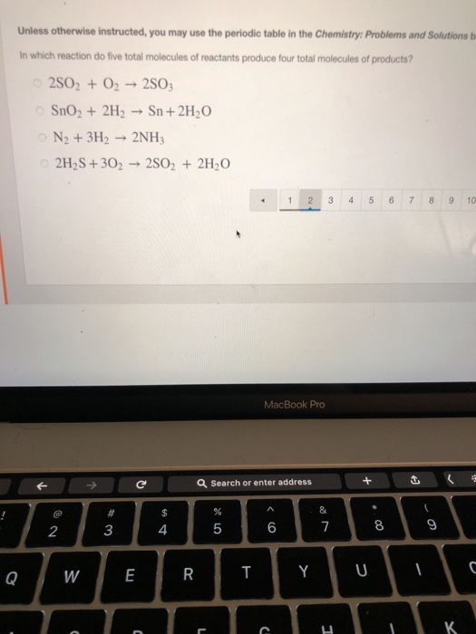 Solved Unless otherwise instructed, you may use the periodic | Chegg.com
