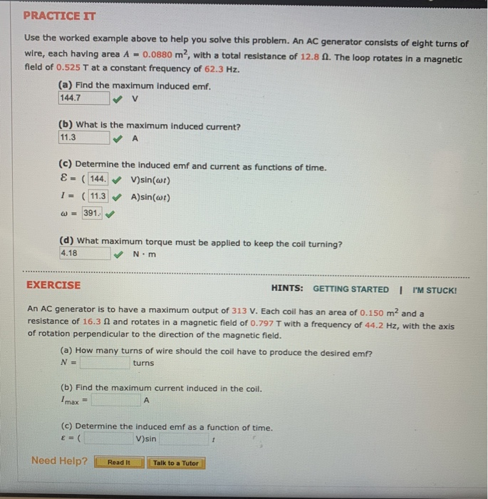 Solved PRACTICE IT Use the worked example above to help you | Chegg.com