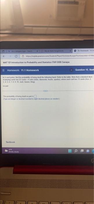 Solved Dw11.11 itp//mypeon.com/Studentenworkow MAT 121 | Chegg.com