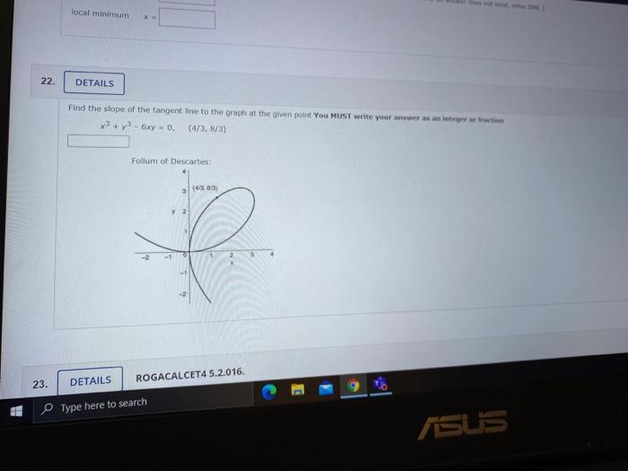 Solved 19. DETAILS WEBASSIGNCALCET2 1.2.006G Evaluate the | Chegg.com Solved 19. DETAILS WEBASSIGNCALCET2 1.2.006G Evaluate the | Chegg.com