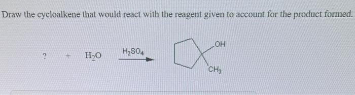 Solved Name the alkene that would react with bromine to form | Chegg.com