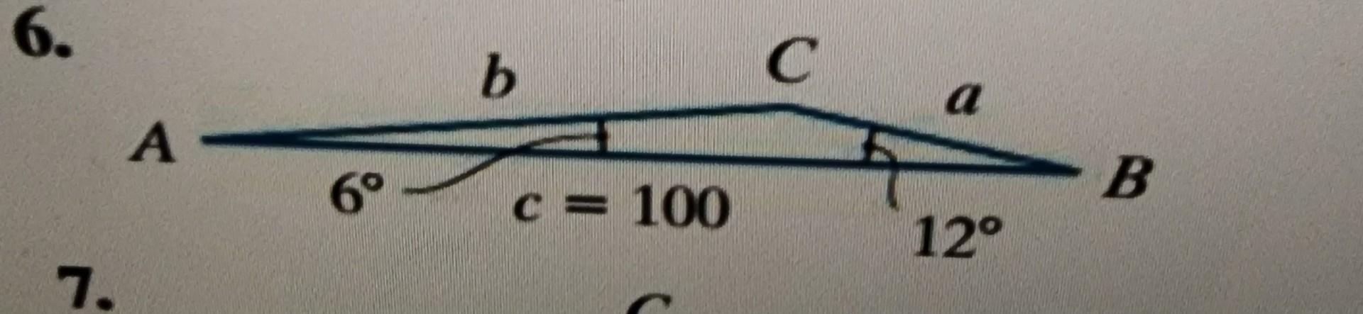 Solved In Exercises 1-8, solve each triangle. Round lengths | Chegg.com