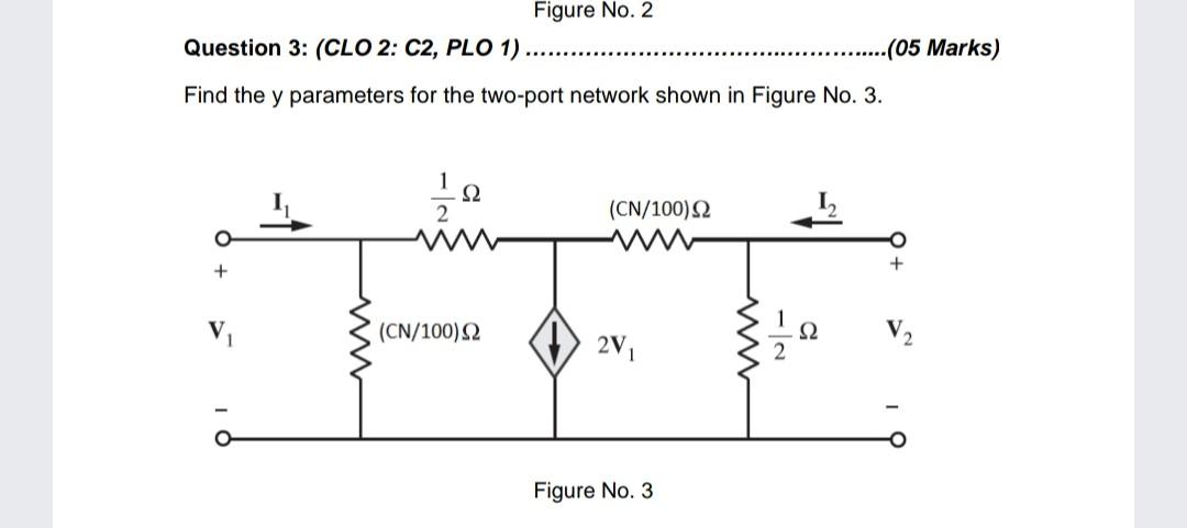 Solved Figure No. 2 Question 3: (CLO 2: C2, PLO 1) .....(05 | Chegg.com