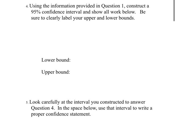 Solved Part 1: More practice constructing and interpreting | Chegg.com