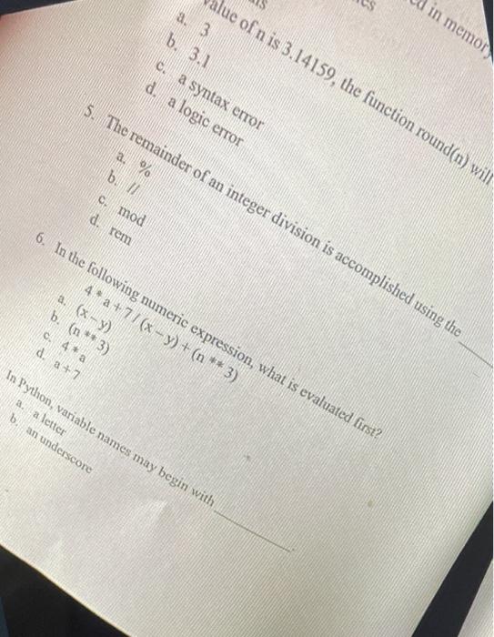Solved i need the answers for this paper pls | Chegg.com