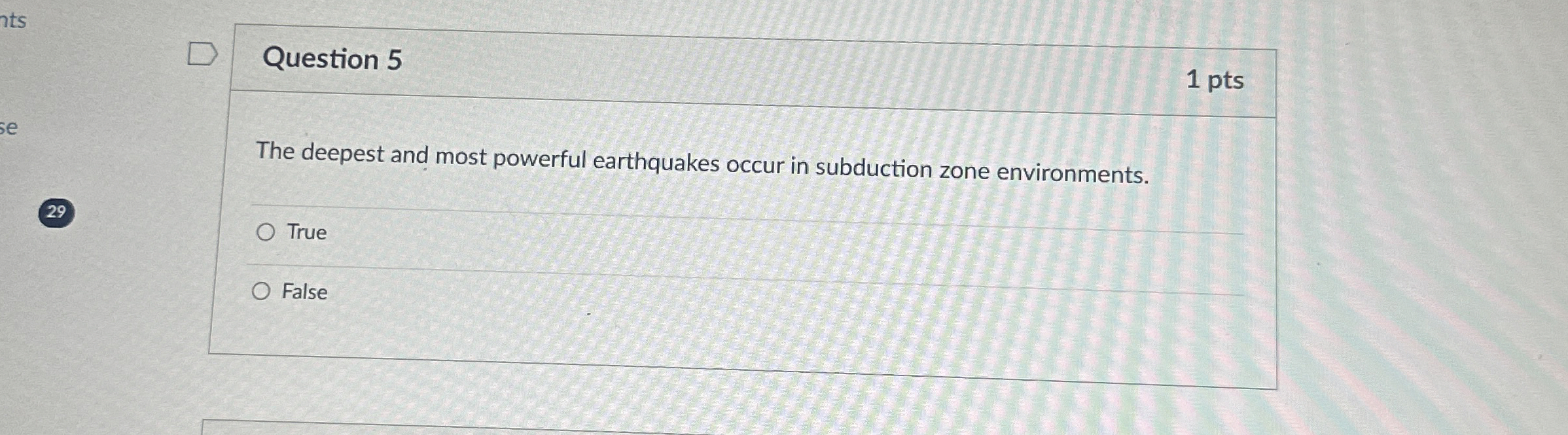 Solved Question 51 ptsThe deepest and most powerful | Chegg.com Solved Question 51 ptsThe deepest and most powerful | Chegg.com