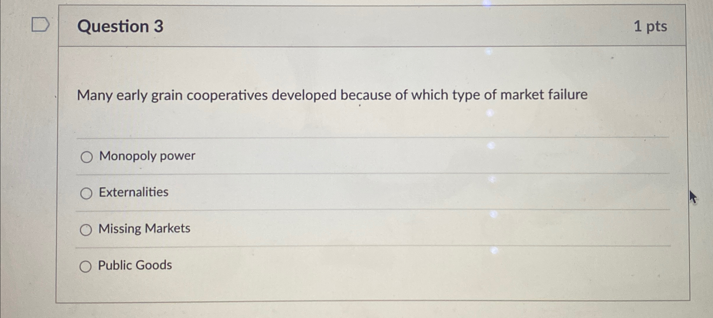 Solved Question 31 ﻿ptsMany early grain cooperatives | Chegg.com