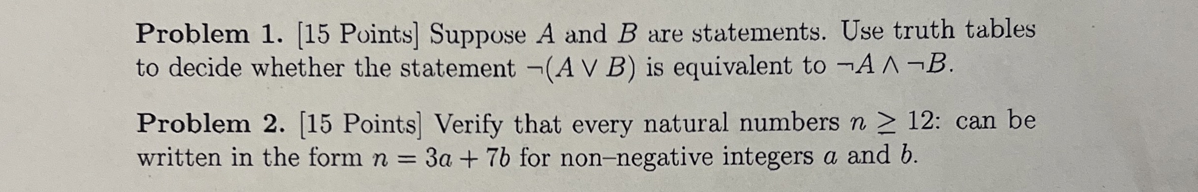 Solved Please Solve Bothproblem 1 [15 ﻿points] ﻿suppose A