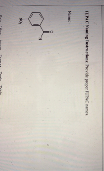 Solved IUPAC Naming Instructions: Provide proper IUPAC | Chegg.com